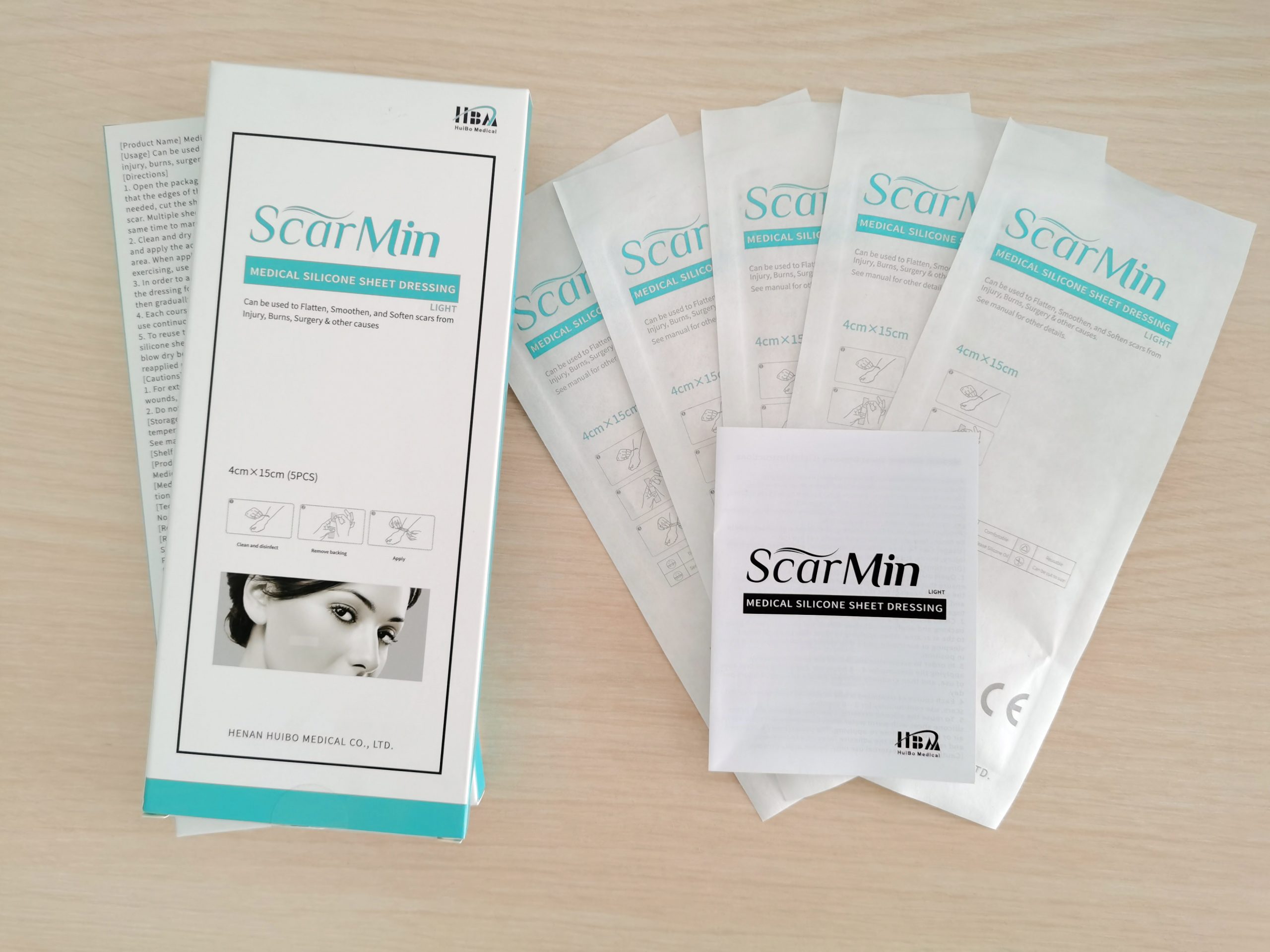 Scarmin™ Silicone Sheet for Scar Removing - Huibo Medical